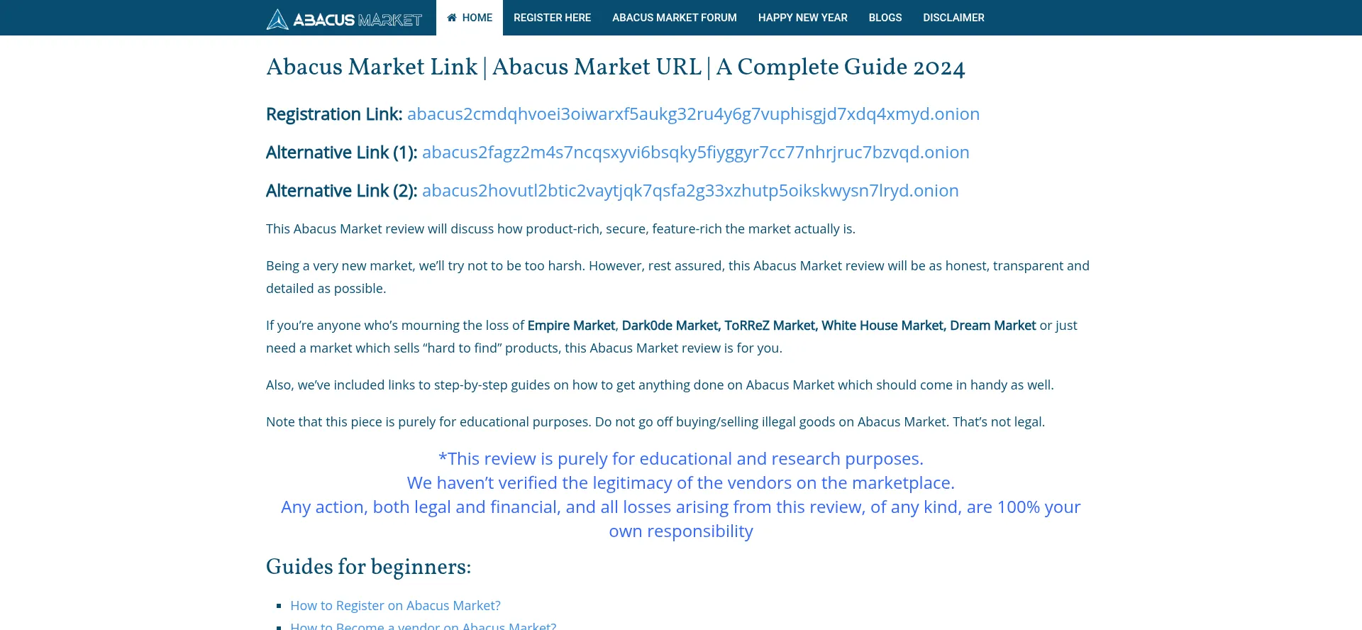 Abacus.market Bewertungen – Ist diese Website sicher und vertrauenswürdig?