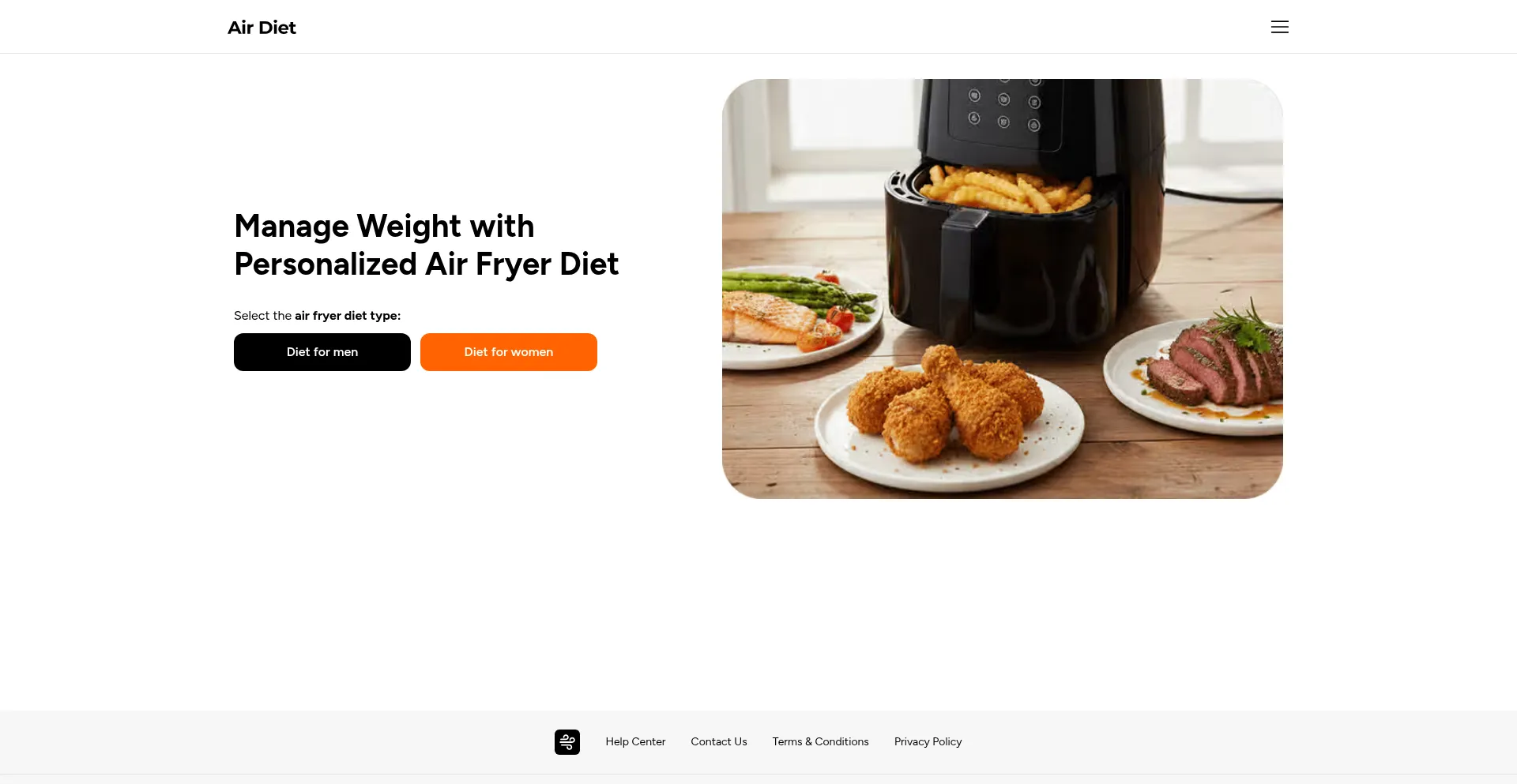 Air.diet: Ist die Seite sicher? (Vertrauen 75/100)