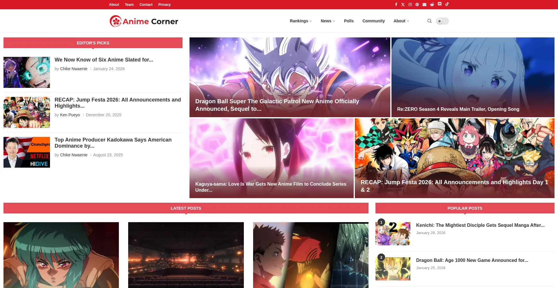 Animecorner.me: Reputation und Vertrauenssignale