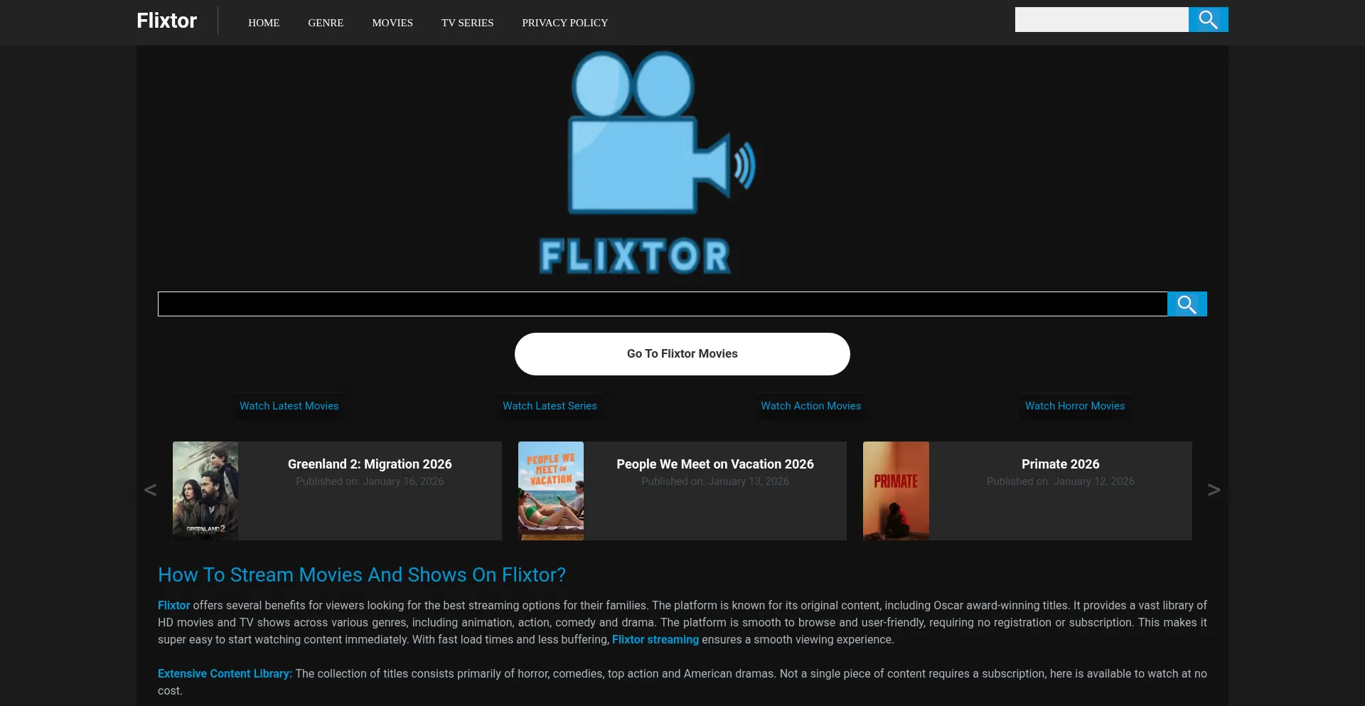 Flixtor.info: Reputation-Check und Risikosignale