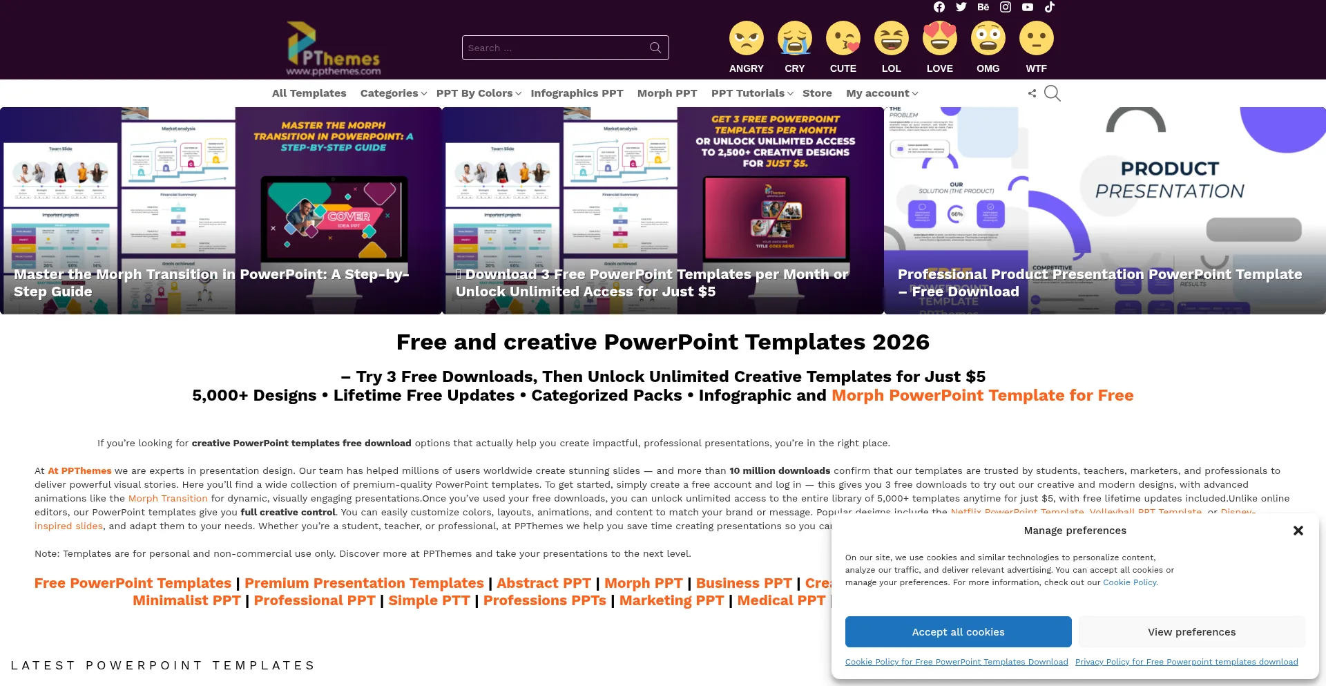 Free-powerpoint-templates-download.com: sicher oder seriös? (Vertrauen ...
