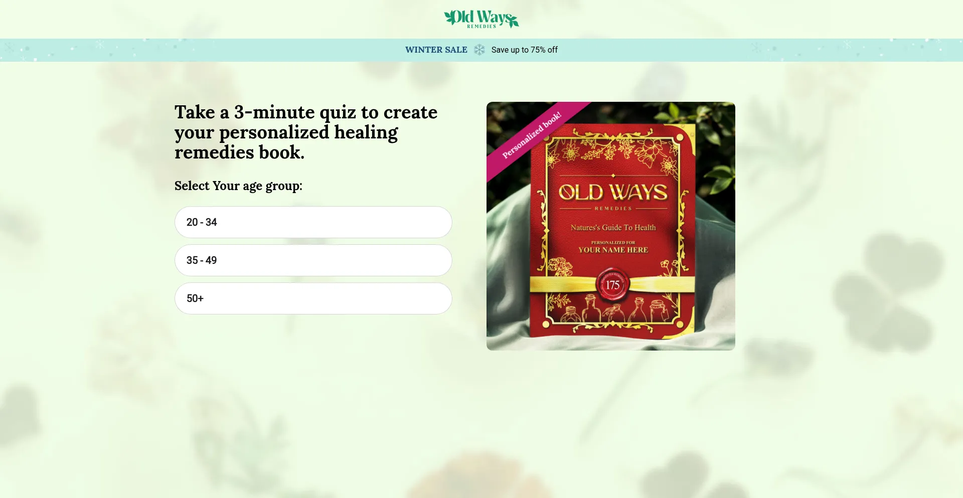 Oldwaysremedies.com Bewertung: Sicher oder Betrug? Sehr niedrige ...