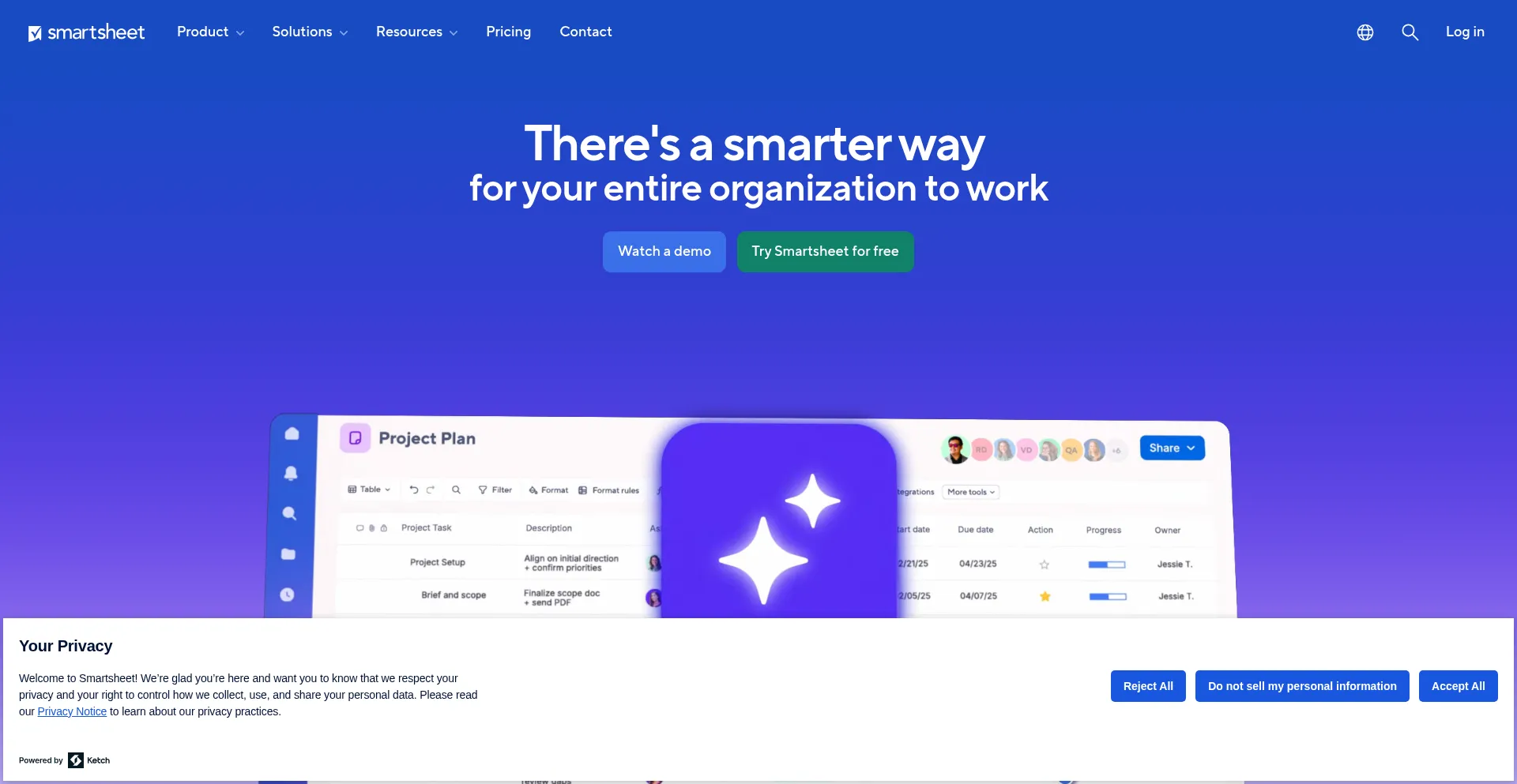 Smartsheet.com: sicher oder seriös? (Vertrauen 95/100)