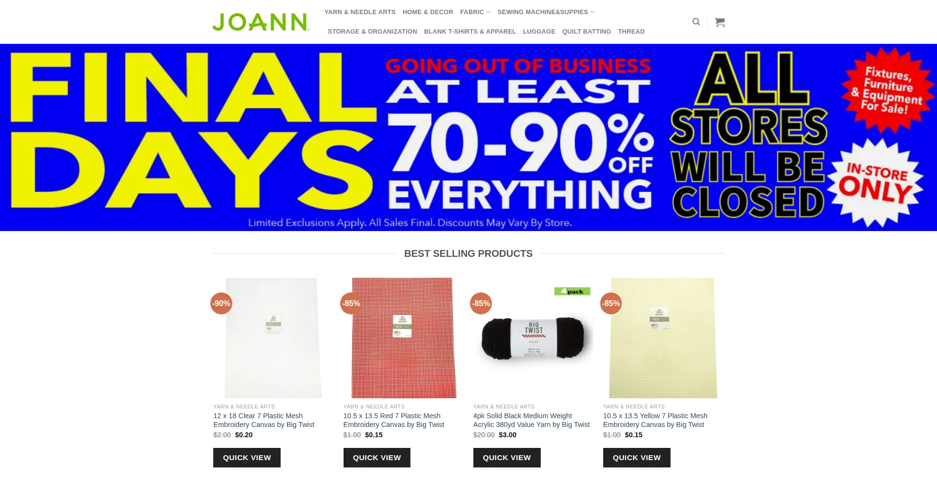 Ist Us-joann.com ein Betrug oder ein seriöser Shop? Sehr niedrige ...